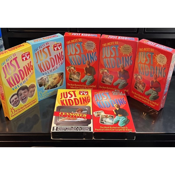 Just Kidding VHS Videos | Media | Just Kidding Vhs Videos | Poshmark